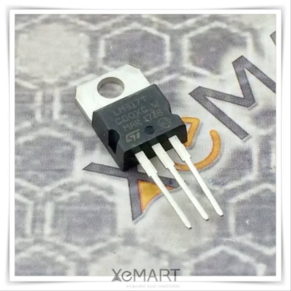 Jual LM317T Adjustable Voltage Regulator 1.2V to 37V 1.5A Through Hole TO220-3 ST Original ...