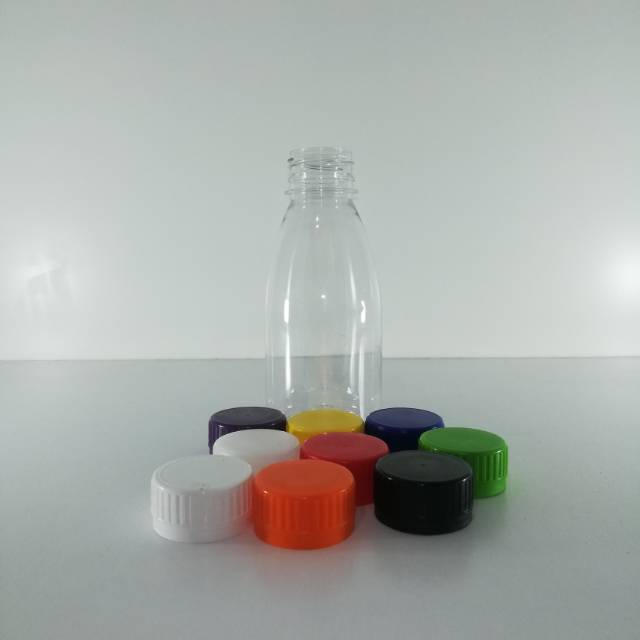 Jual Botol Plastik PET Cantik 200ml / Botol Kemasan Minuman Unik 200 ml ...