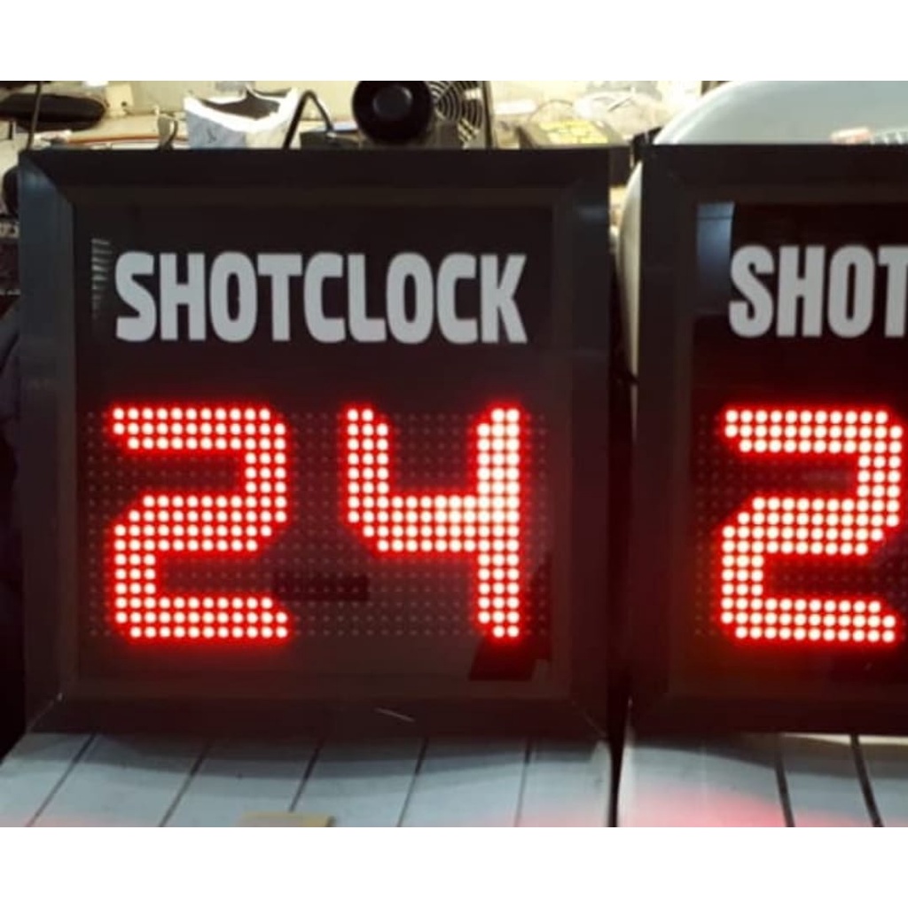 Jual Shot Clock Timer 24, 14, 12 detik | Shopee Indonesia