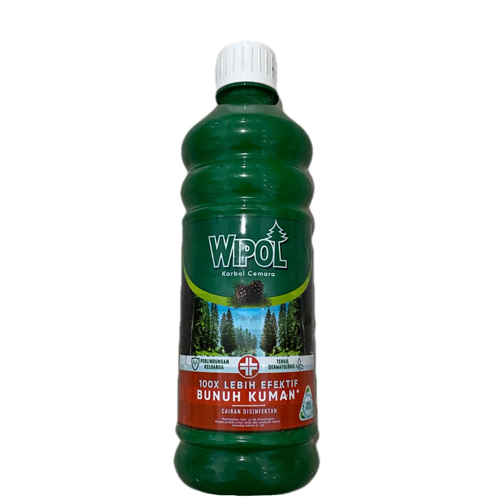 Jual Wipol Karbol Cemara Botol (Pembersih Lantai) - 450 ml | Shopee ...
