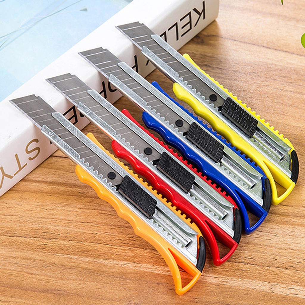 Jual PISAU CUTTER L150 KATER BESAR BLADE KNIFE PAPER SILET ALAT ...