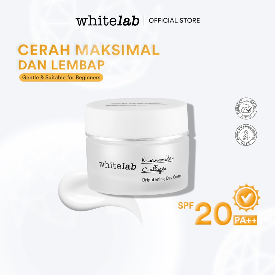 Jual WHITELAB Brightening Day Cream 20G | Shopee Indonesia