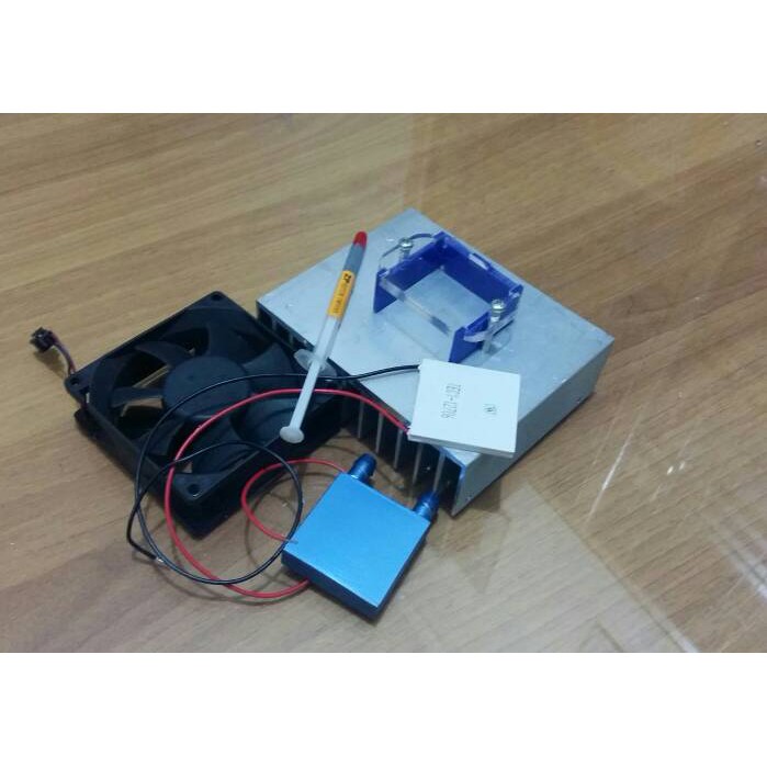 Jual Combo 3 DIY Chiller, Peltier, Waterblock, Water Cooling Block ...