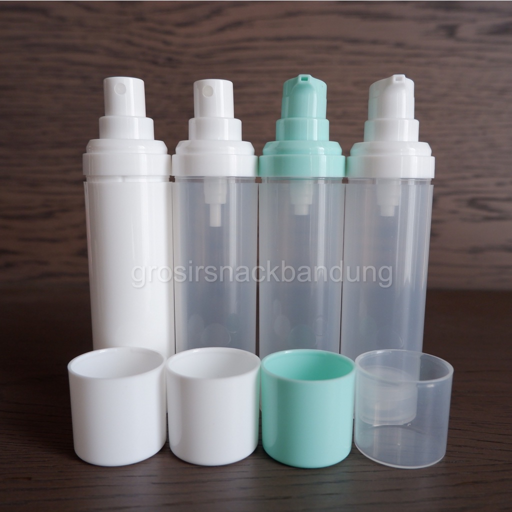 Jual Botol Airless Spray 50ml Botol Serum Airless Pump Kosmetik Skin ...