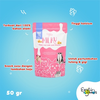 Jual MILKY SNACK 50gr MAKANAN SUGAR GLIDER MILKY SUGAR GLIDER MILKY ...