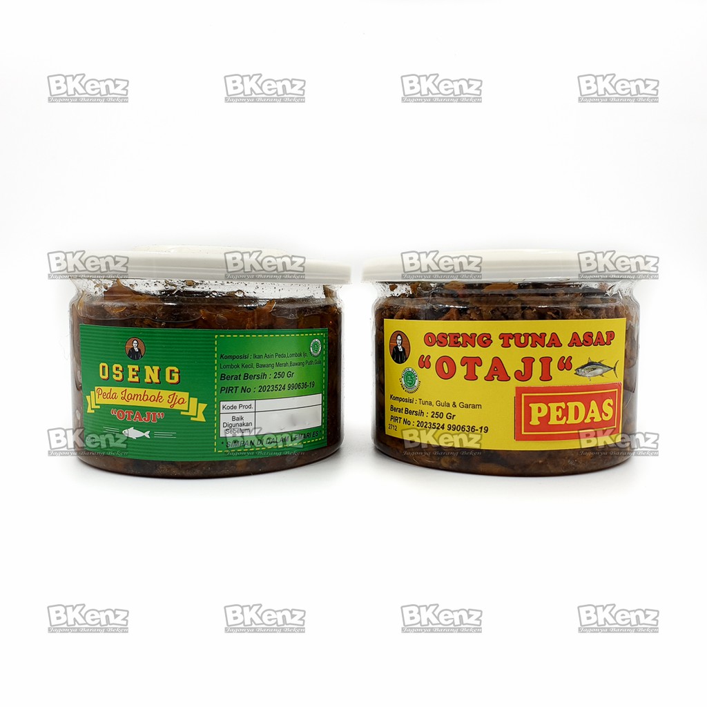 Jual Paket Otaji Oseng Tuna Asap dan Oseng Peda Lombok Ijo 250gr ...