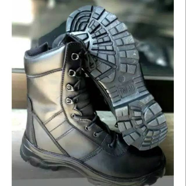 Jual SKD Sepatu PDL TNI AD kulit asli no39 40 41 42 43 44 berlaku pula ...