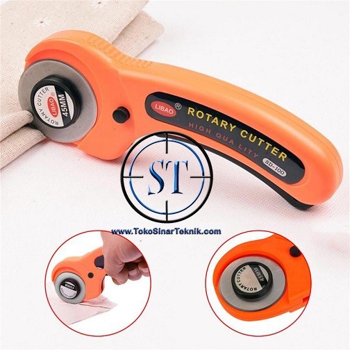 Jual Rotary Cutter Cutting Craft Roller Circular Blade Pisau Bulat 45mm ...