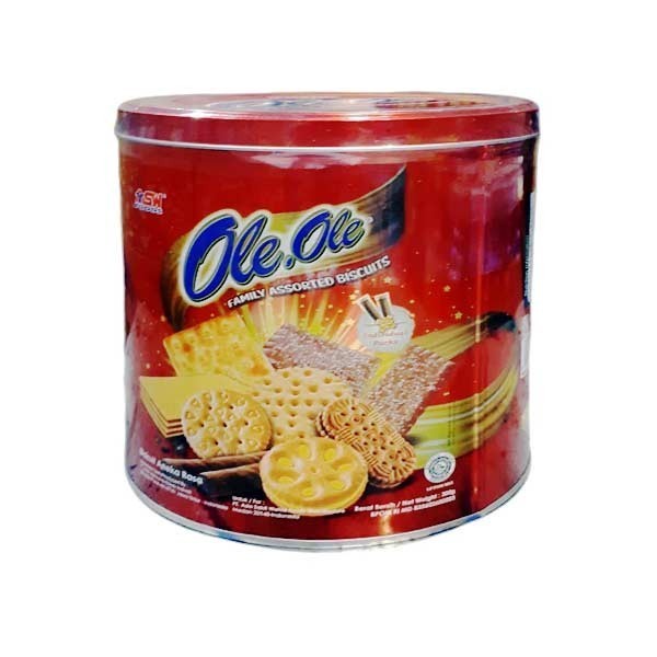 Jual OLE OLE ASSORTED BISKUIT KALENG MIX 300 GR | Shopee Indonesia