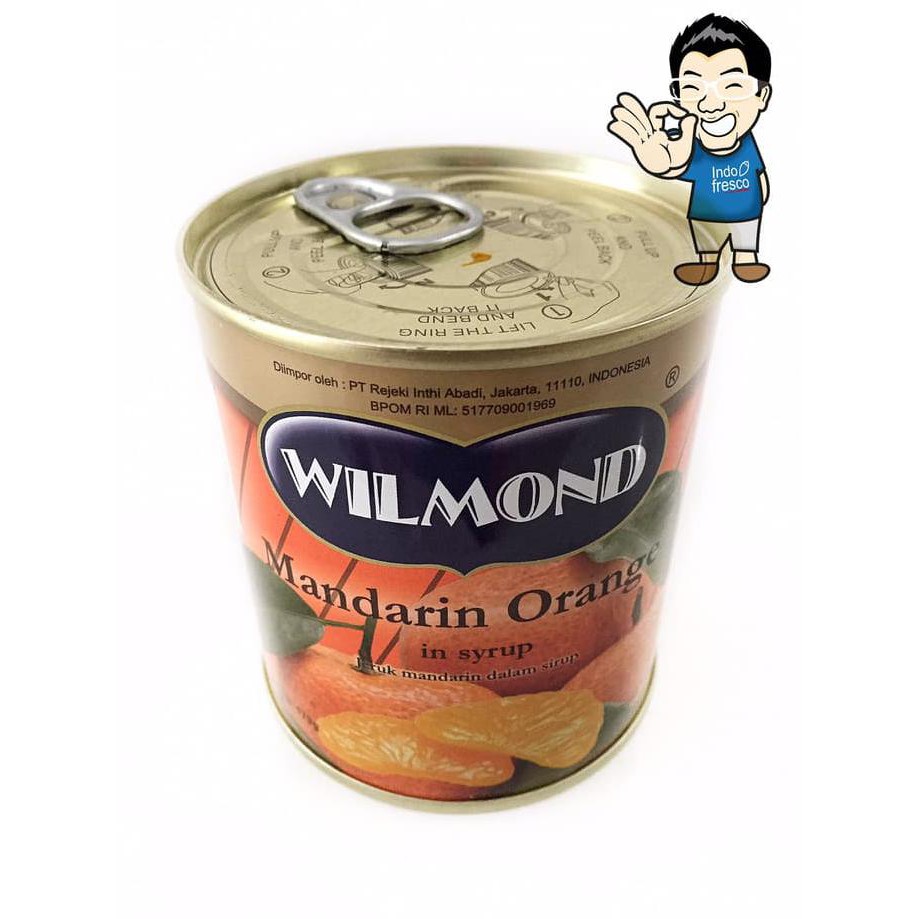 Jual PROMO Wilmond Mandarin Orange In Syrup Canned- Buah Jeruk Mandarin ...