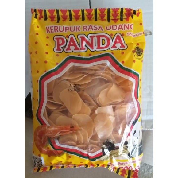 Jual KZ - KERUPUK rasa udang cap panda 500g | Shopee Indonesia