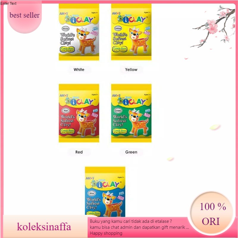 Jual Amos I Clay 15 gr - Surabaya | Shopee Indonesia