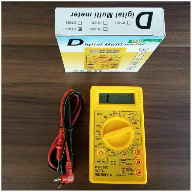 Jual Avo meter digital DT 830 avometer multitester | Shopee Indonesia