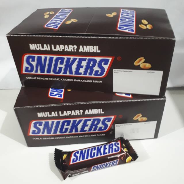 Jual Snickers 1pax isi 24 | Shopee Indonesia