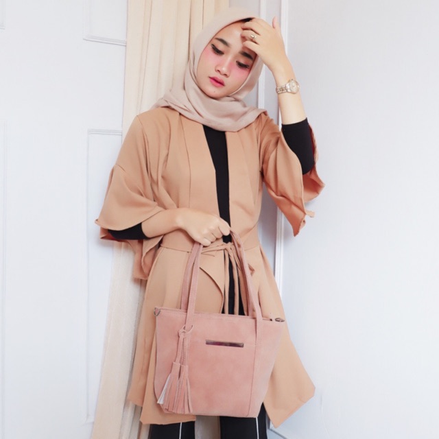 Jual Maureen Tote Bag (BAHAN SUEDE) - Reloashop - Reloastory - Tas Tote ...