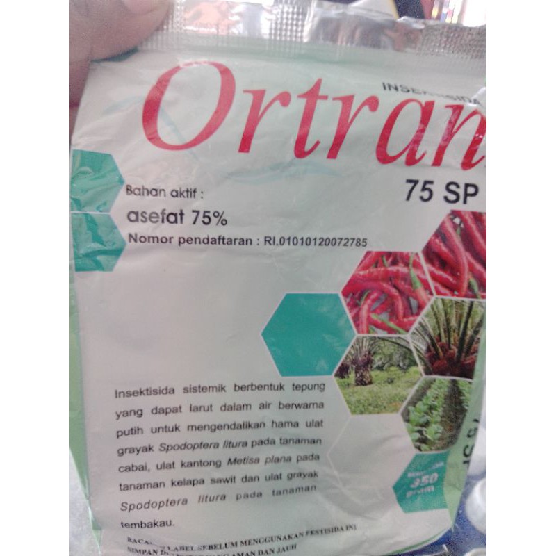 Jual (COD)ORTRAN 350GR/INSEKTISIDA/PESTISIDA | Shopee Indonesia