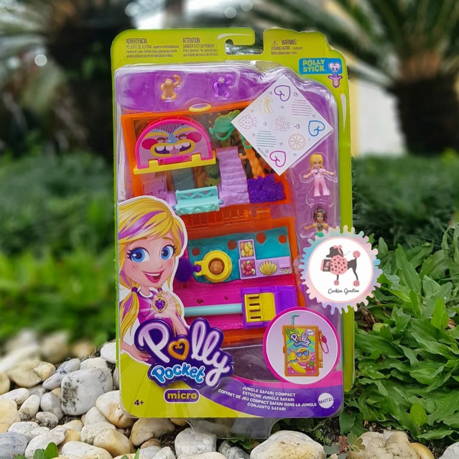 Jual Polly Pocket Jungle Safari Compact | Shopee Indonesia