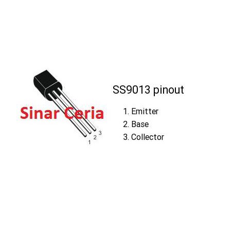 Jual 10x S9012 Transistor PNP NPN FCS 9012 9013 8050 8550 C9013 ...