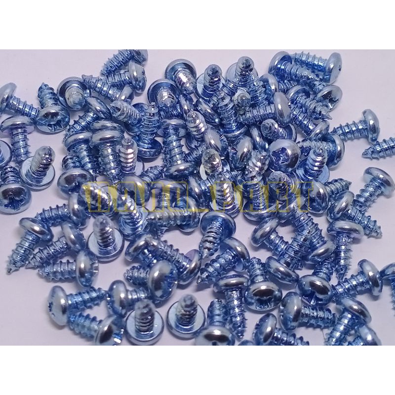 Jual 10pcs baut sekrup tapping PH 4 x 1/4 / skrup transistor panjang ...