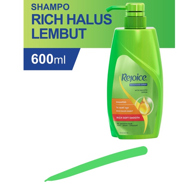 Jual Rejoice Shampoo Rich Soft Smooth 600ml | Shopee Indonesia