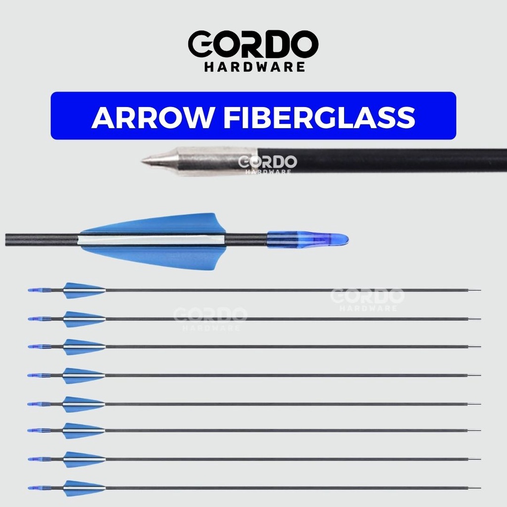 Jual Arrow Fiberglass 8MM | Arrow Fiber | Fiberglass Arrow | Shopee ...