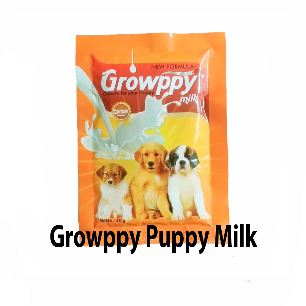 Jual Growppy Susu Anjing 1 Sachet Isi 30 Gram | Shopee Indonesia