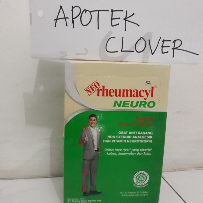 Jual Neo Rheumacyl Neuro, 1 strip isi 10 tablet, obat pegal dan linu ...