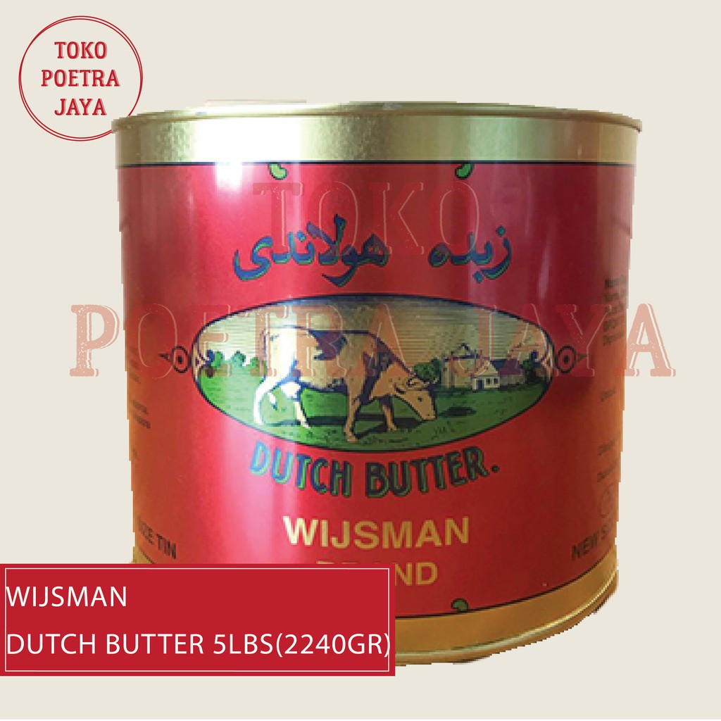 Jual TERMURAH! WIJSMAN 5LBS 2270GR DUTCH BUTTER (2kg) WISMAN WYSMAN ...
