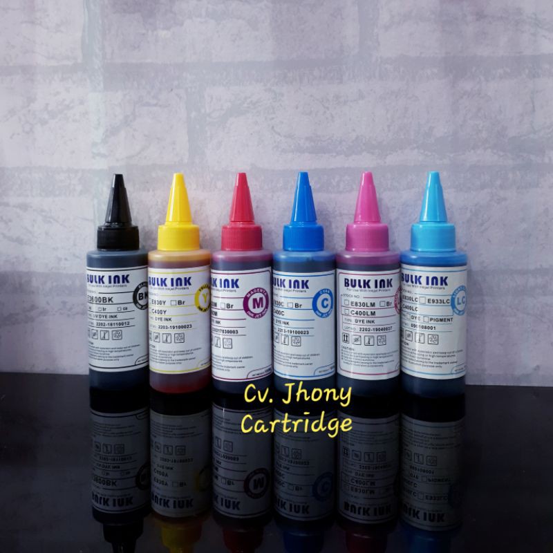 Jual Tinta Bulk Ink 85ml Untuk Printer Canon Epson Hp | Shopee Indonesia