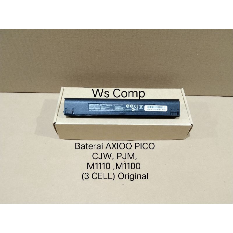 Jual Baterai AXIOO PICO CJW PJM M1110 3 CELL Original | Shopee Indonesia