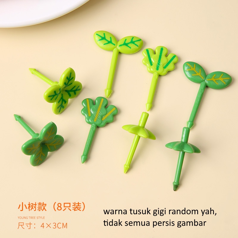 Jual [LOGU] [PART 1] Tusuk gigi semut, mata, party picks, hiasan bekal ...