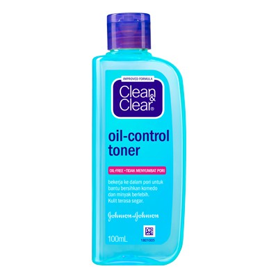 Jual CLEAN & CLEAR Oil Control Toner 100ml | Shopee Indonesia