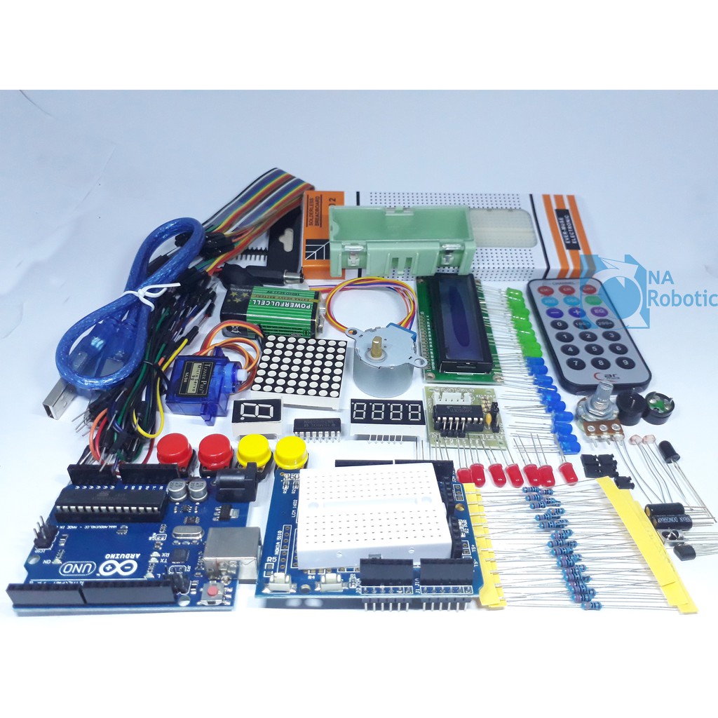 Jual Beginner Kit Level 1 For Arduino uno | Shopee Indonesia