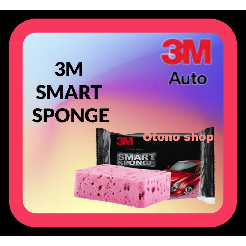 Jual 3M Smart Sponge Busa Spon Cuci Mobil | Shopee Indonesia