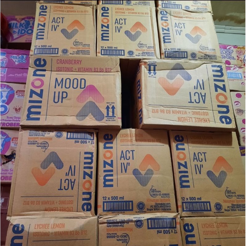 Jual MIZONE 500ML 1 DUS ISI 12 BOTOL | Shopee Indonesia
