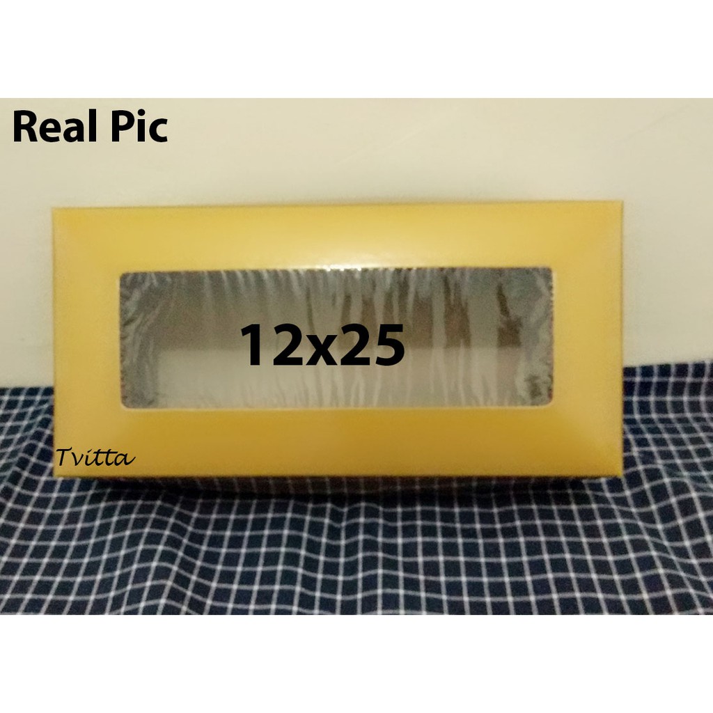 Jual Box Dus Mika Emas Kotak 12x25 (Minimal 5 pcs) | Shopee Indonesia