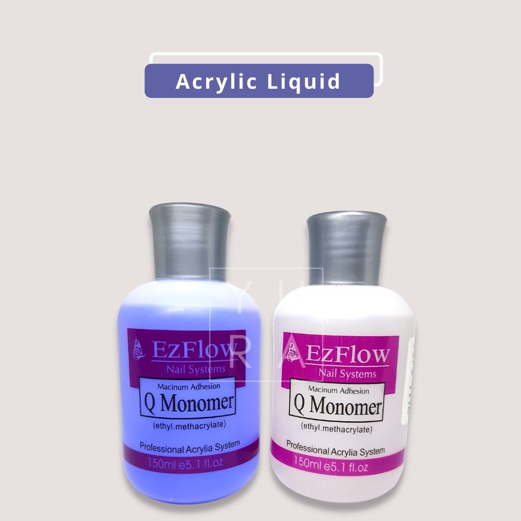 Jual Acrylic Liquid Cairan Monomer Bubuk Akrilik Nail EZ Flow | Shopee ...