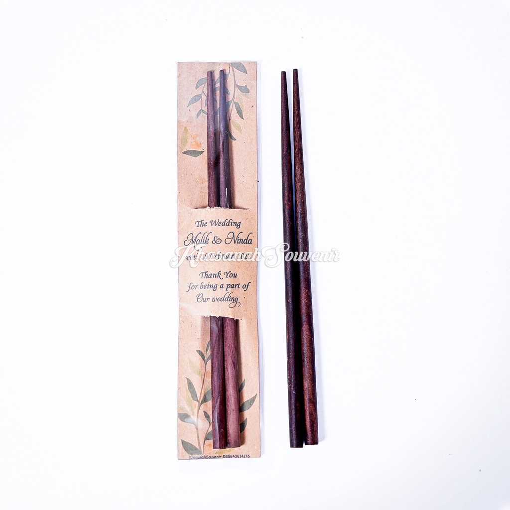 Jual Souvenir sumpit kayu sonokeling sumpit kayu jati sumpit kayu ...