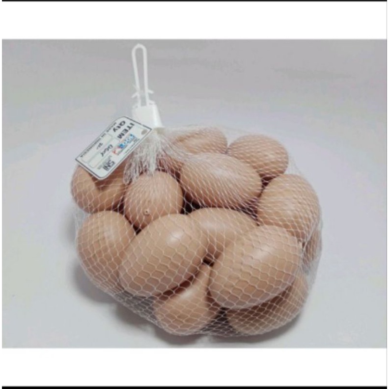 Jual Telur ayam mainan/telur plastik/ isi 20pcs | Shopee Indonesia