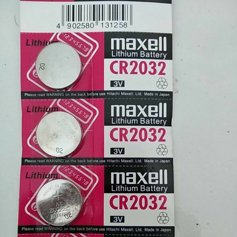 Jual BATERAI BATRE BATRAY REMOTE HRV JAZZ BRIO ACCORD Maxell Japan ...