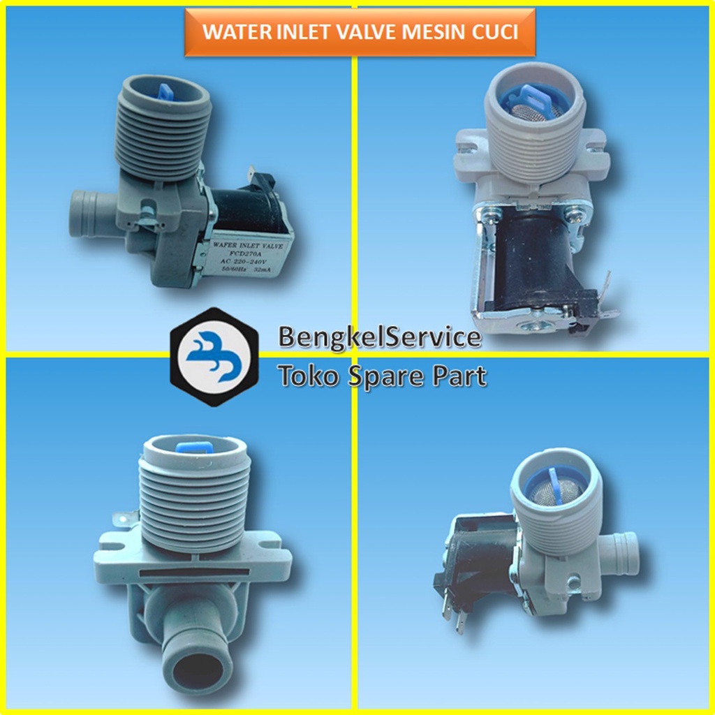 Jual WATER INLET VALVE SELENOID SOLENOID VALVE MESIN CUCI | Shopee ...