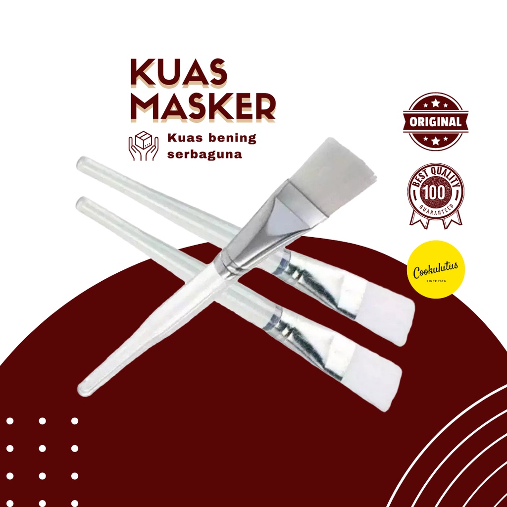 Jual Kuas Bening - Kuas Masker Bening - Kuas Kecil Panjang 16 Cm ...