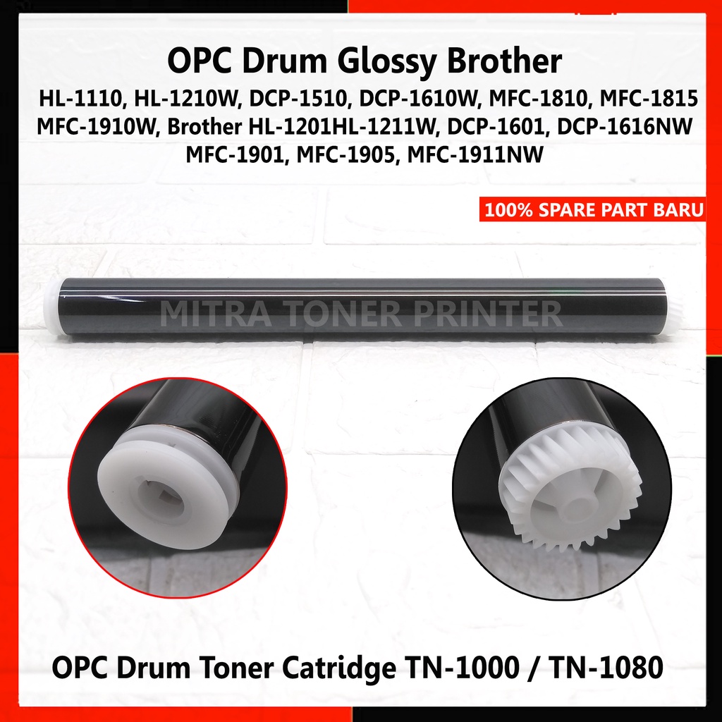 Jual OPC Drum Glossy Compatible untuk printer Brother HL-1110, HL-1210W ...