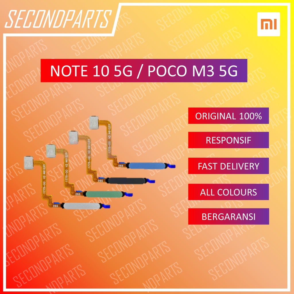 Jual FINGERPRINT FINGER SENSOR SIDIK JARI REDMI NOTE 10 5G / POCO M3 5G ...