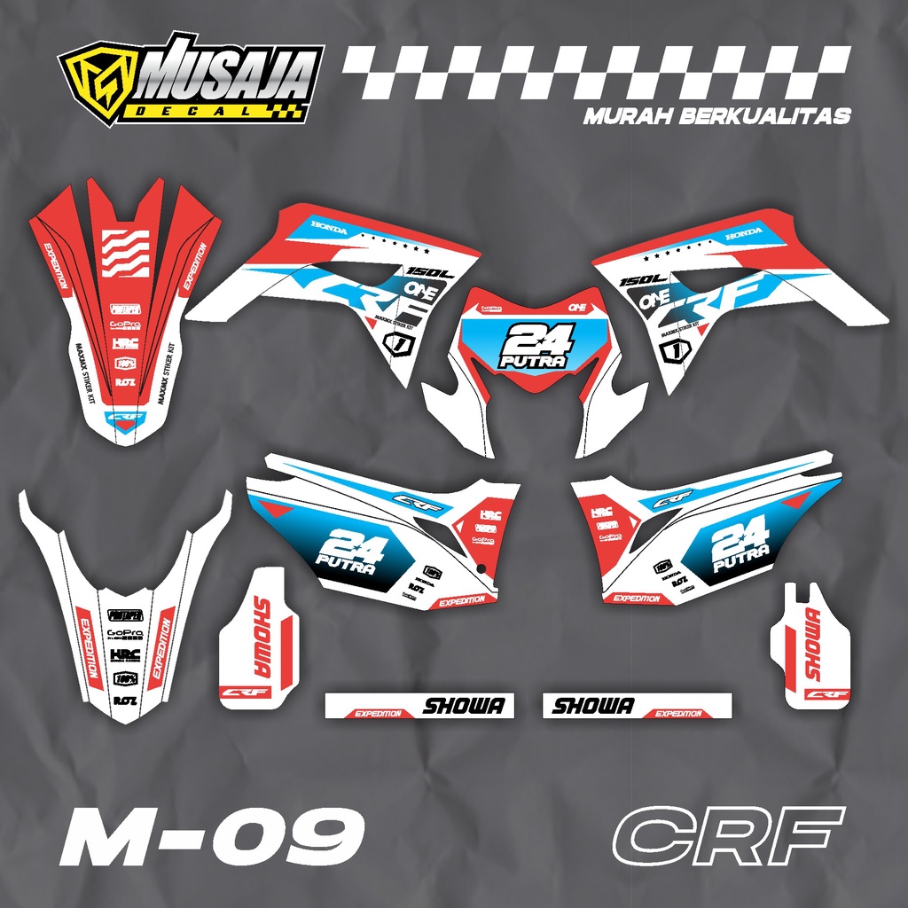 Jual Decal crf 150 l full body - dekal crf 150l fullbody | Shopee Indonesia