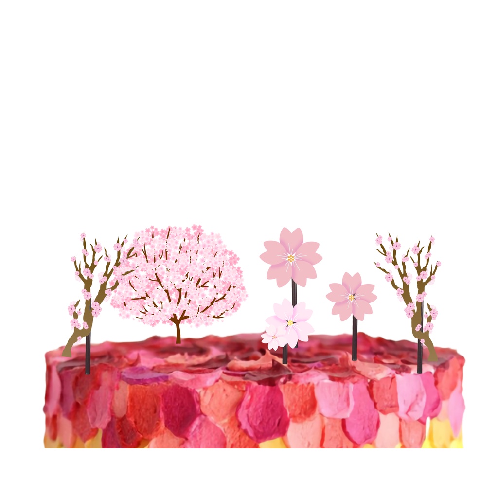 Jual Topper Cake Sakura school simulator, Hiasan kue happy birthday ...