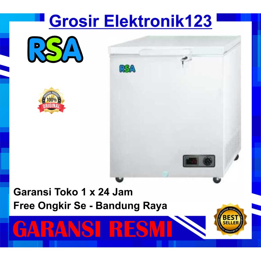 Jual FREEZER RSA CF 110 CHEST FREEZER | Shopee Indonesia