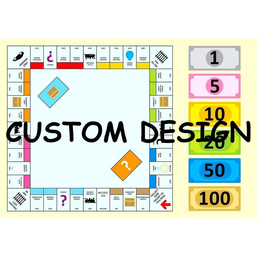 Jual Mainan Anak Keluarga Custom Design Permainan Papan Board Game ...