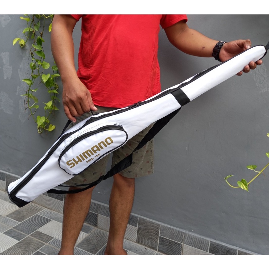 Jual Tas pancing murah 80cm 100cm 120cm bonus 2 pelampung 2 joran ...