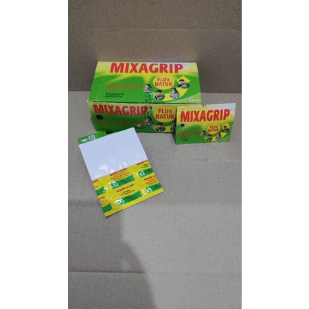 Jual MIXAGRIP FLU DAN BATUK ( STRIP isi 4 TABLET ) | Shopee Indonesia
